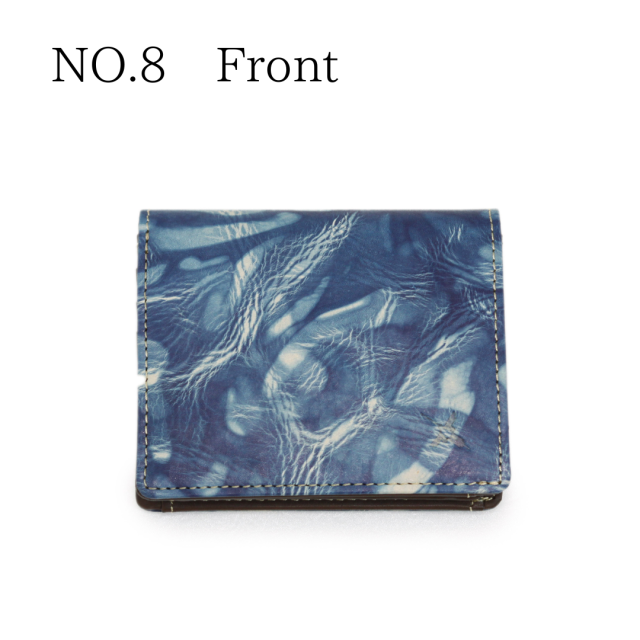 DA1548-BLA/Ain Soph (アインソフ)藍染 折財布（ボックスコインケース） 日本製